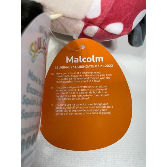 Squishmallows | Toys | Squishmallows Malcolm The Mushroom Bat 5 Plush | Poshmark